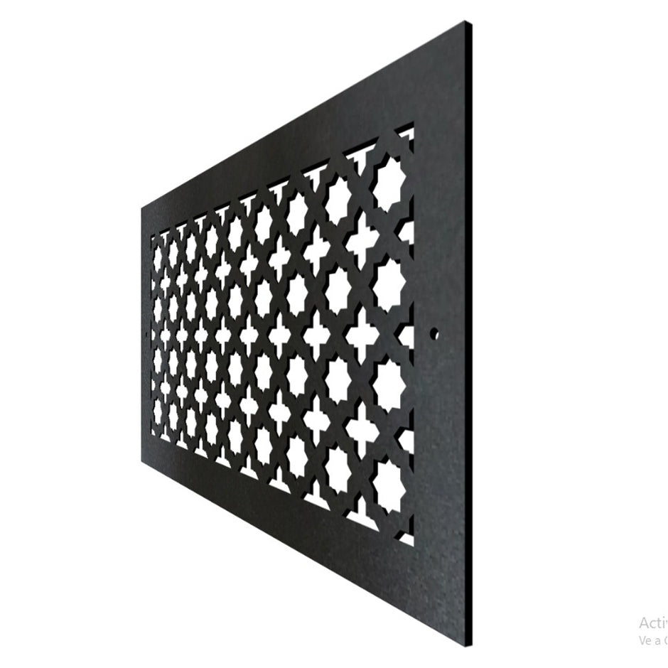 Metal Screw-In Floor Registers – Stellar Air Decorative Vent Covers