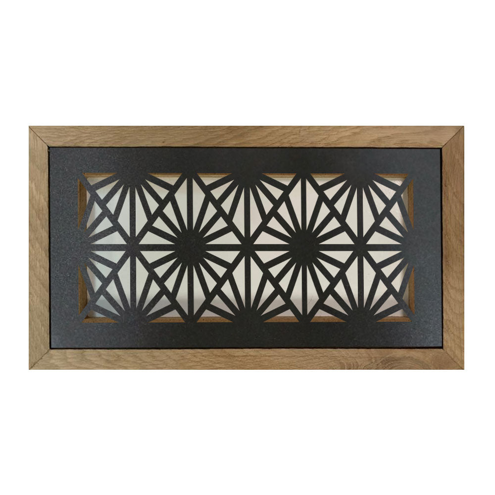 Sunburst - Magnetic Metal Registers – Stellar Air Decorative Vent Covers